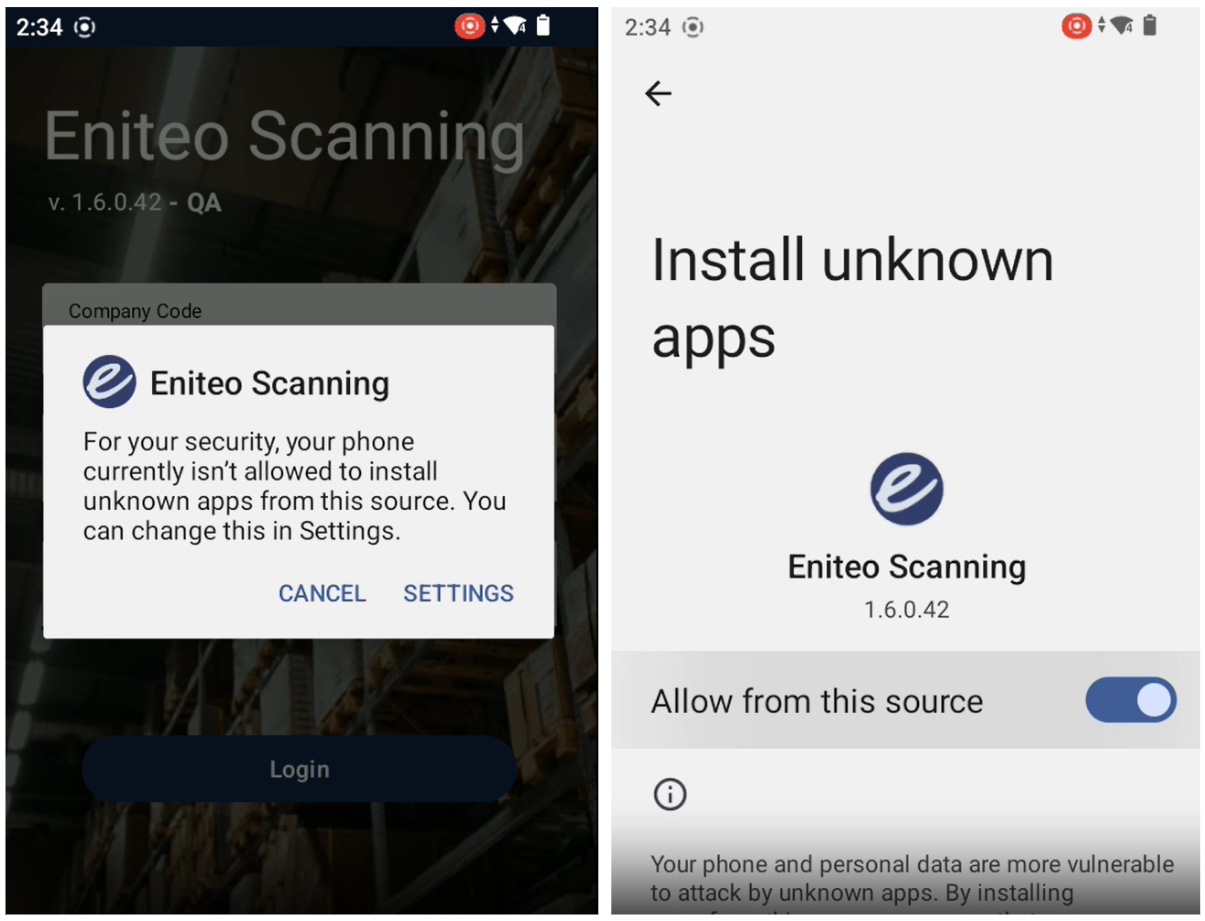 Updating the Eniteo Scanning App – Enmark Systems