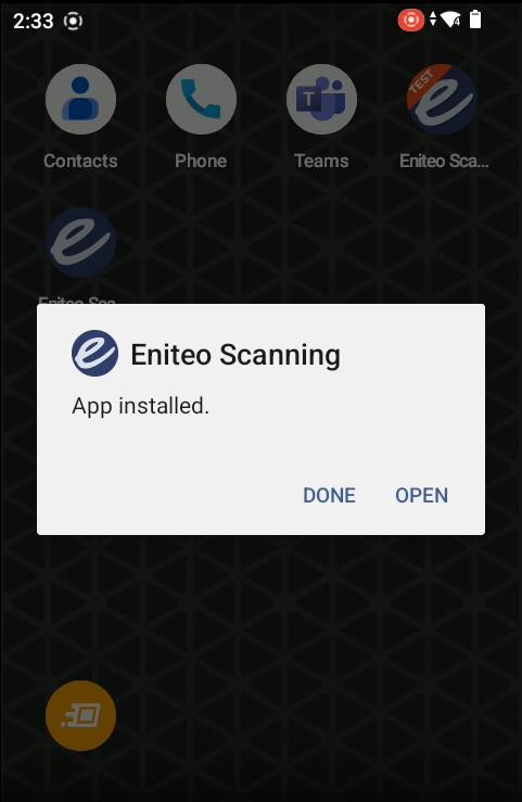 Updating the Eniteo Scanning App – Enmark Systems
